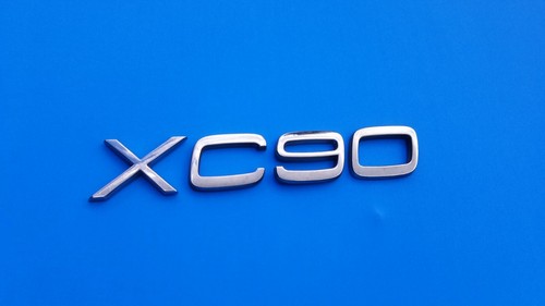 03-14 VOLVO XC90 REAR GATE LID CHROME EMBLEM LOGO BADGE SYMBOL USED OEM ...