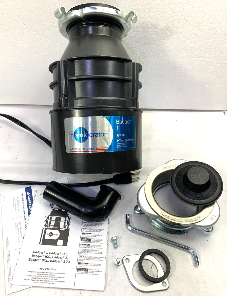 Insinkerator Badger Lift And Latch Standard Series 1 2 Hp 58 Off