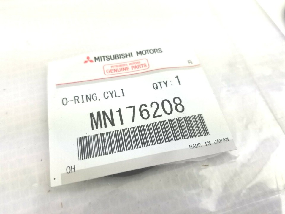 Genuine Mitsubishi MN176208 Rear Camshaft O-Ring Pair 2 Montero ...