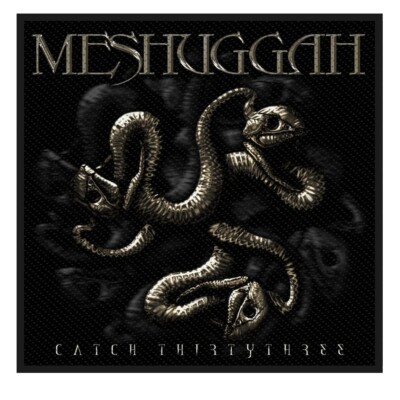 MESHUGGAH catch 33 official patch | eBay