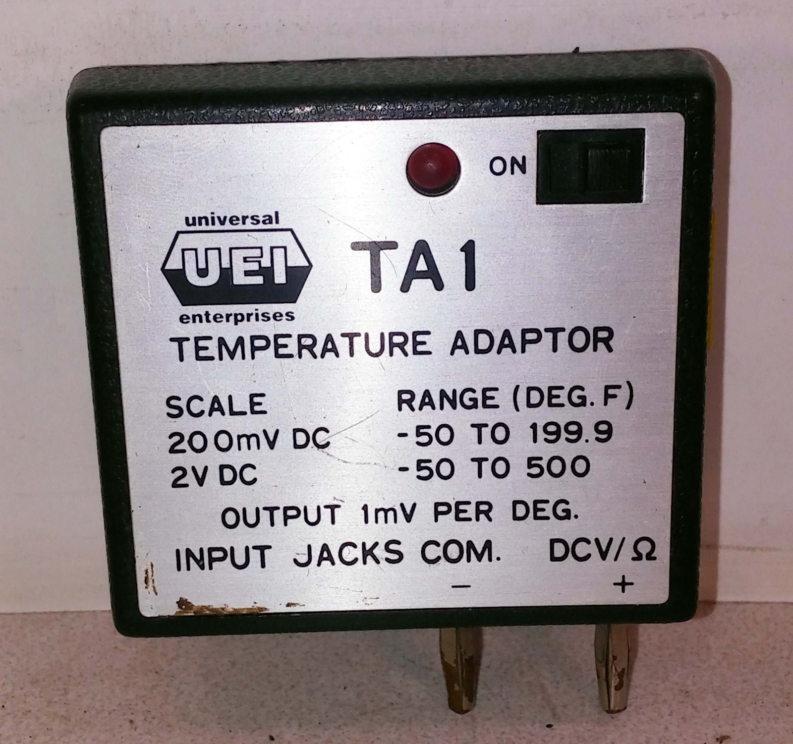 1 USED UEI TA1 TEMPERATURE ADAPTOR ***MAKE OFFER*** | eBay