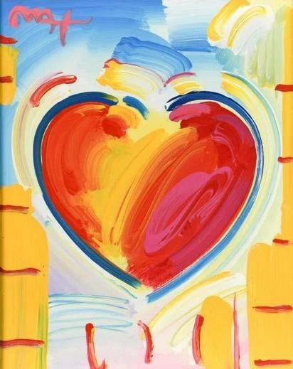 Peter Max Heart Series