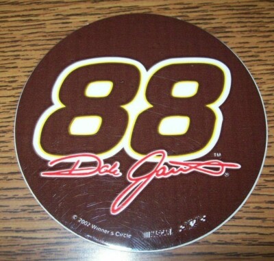 DALE JARRETT #88 2002 WINNER CIRCLE 3 INCH ROUND DECAL STICKER BRAND ...