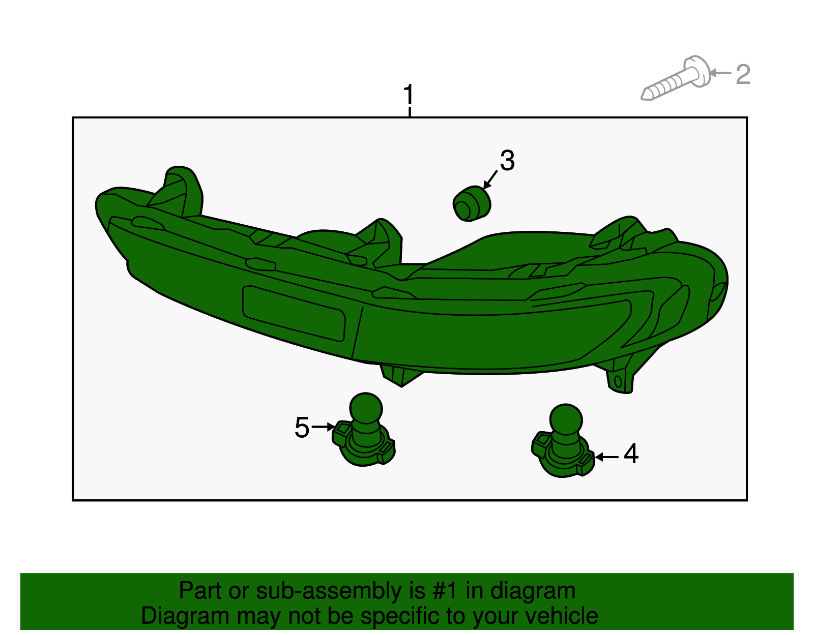 2017 2018 Kia Sportage Rear Left Tail Lamp 92405D9200 for sale online ...