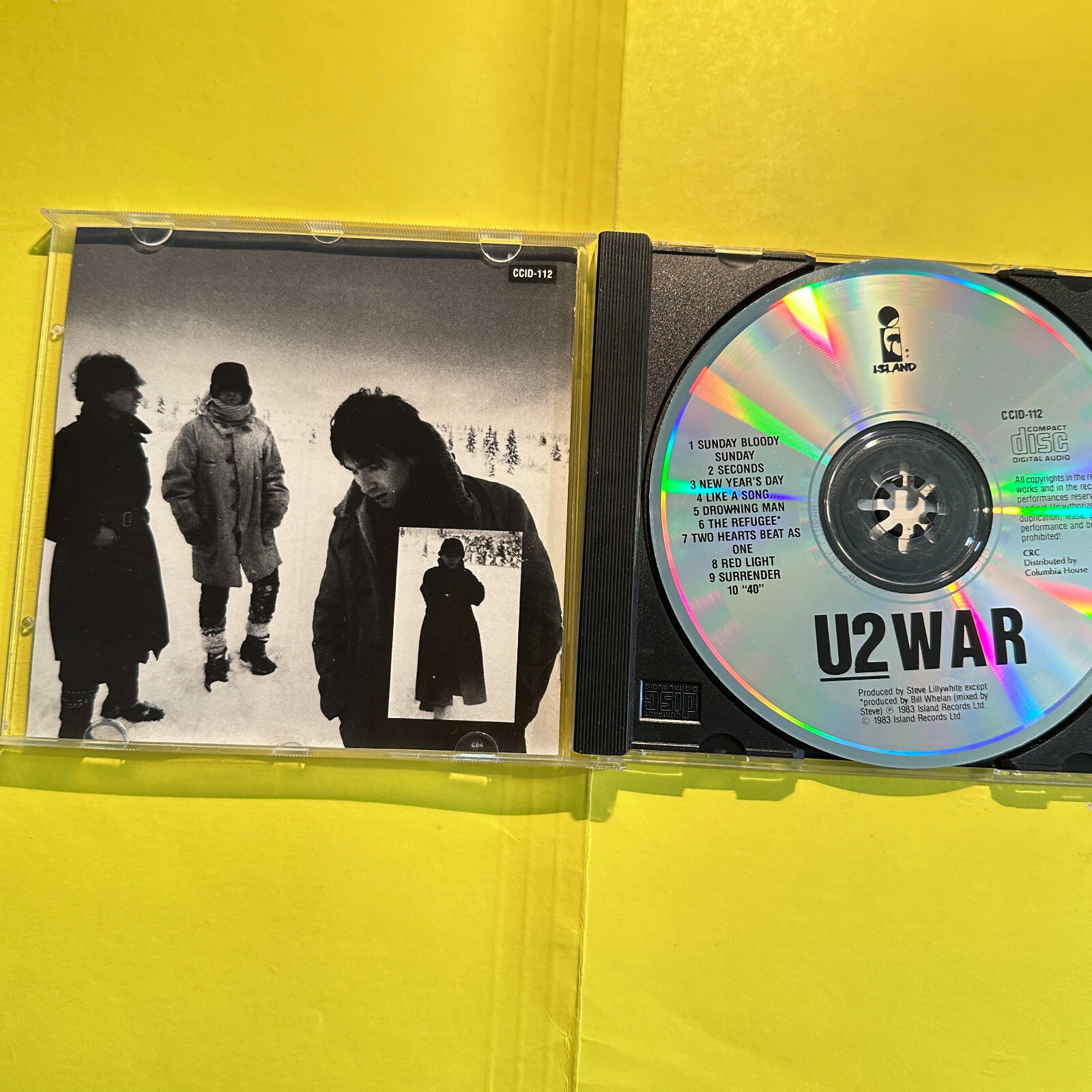 U2 War CD 42281114823 | eBay