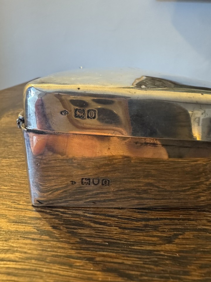 Antique Silver Horse Racing Box JIM Art Nouveau Stratton Stakes 1909 ...