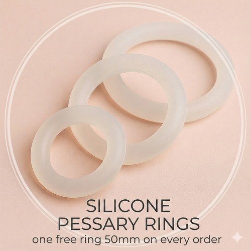 Medical-Grade Silicone Pessary Ring – Non-Support Type | Multiple Sizes ...