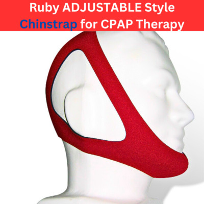 Ruby ADJUSTABLE Style Chinstrap for CPAP Therapy Bands Standard | Extra Large | eBay