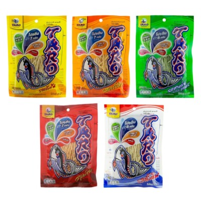 Taro Fish Snack Extra Spicy Bar-B-Q Korea Origin Flavor Delicious ...