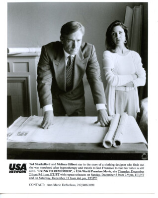 Ted Shackelford Melissa Gilbert 8x10 original photo #A4687 | eBay