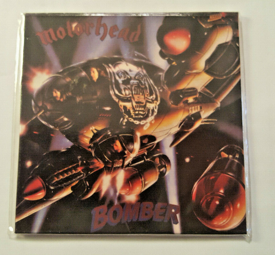 Bomber Album 1980s Motorhead Bomber Album Promo Deadstock Black Cotton