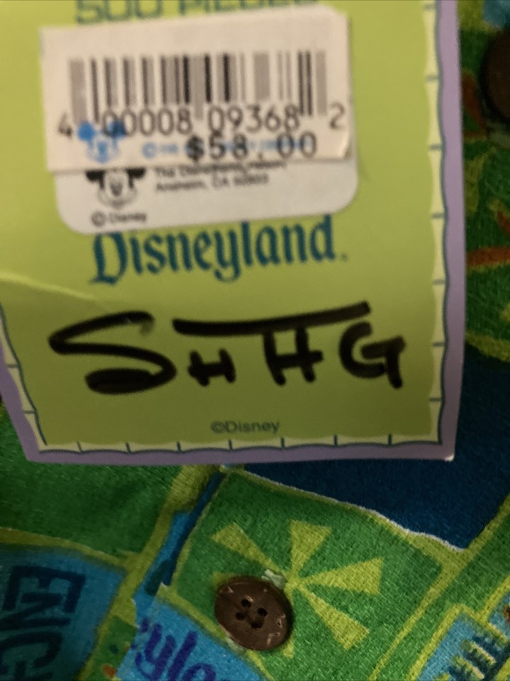 SHAG Josh Agle Disneyland Disney 40th Enchanted Tiki Room Shirt New M ...