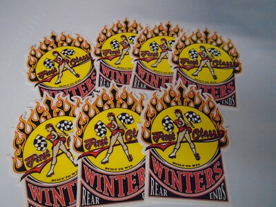 Winters Rear Ends Racing Decals(7) | eBay