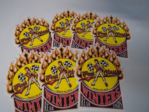 Winters Rear Ends Racing Decals(7) | eBay