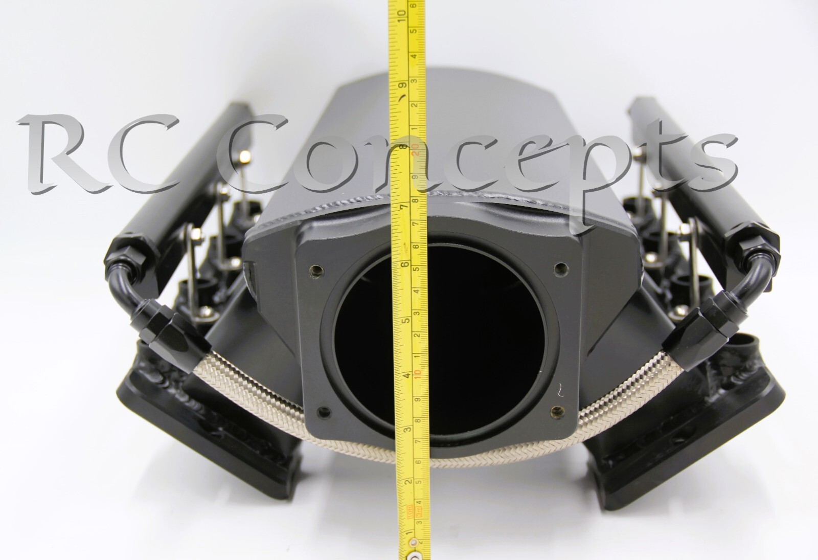 92MM T6061 ALUMINUM LOW PROFILE LS1 LS2 LS6 INTAKE MANIFOLD 5.3L 6.0 5. ...