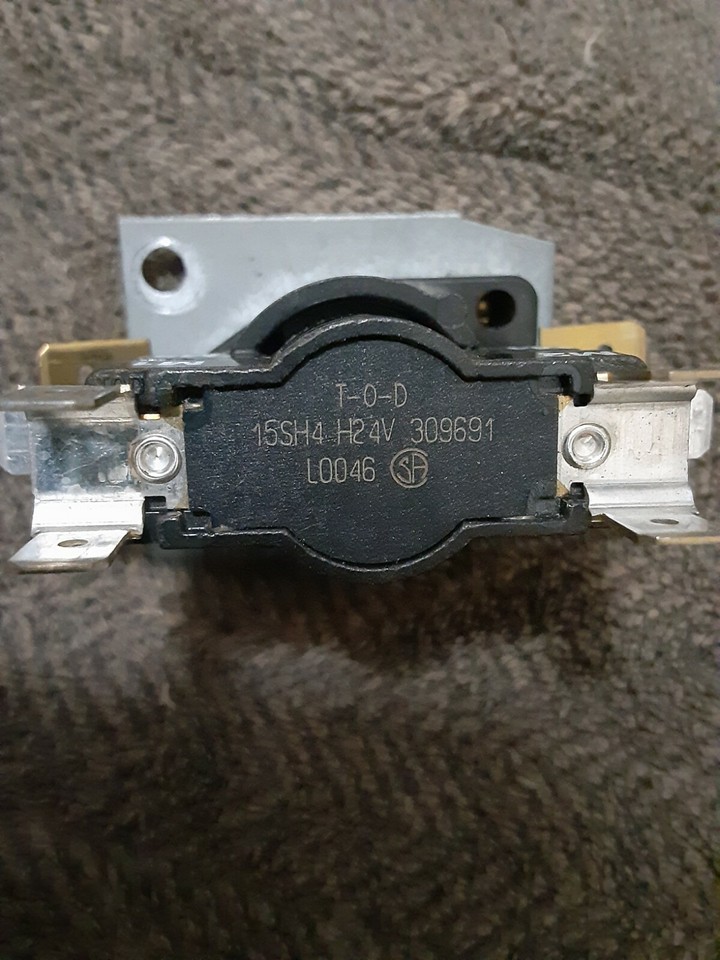 T-O-D 15SH4 H24V 309691 Time Relay Delay Heat Sequencer 24V / Lennox ...