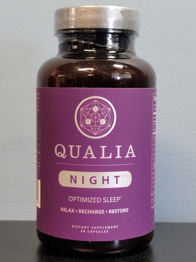 Neurohacker Qualia Night Optimized Sleep 80 Capsules - New / Sealed! Exp 3/2025 | eBay