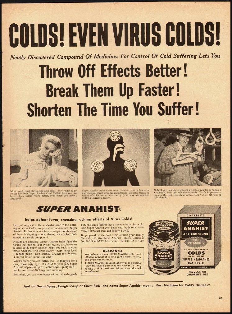 Cold Medicine Advertisement