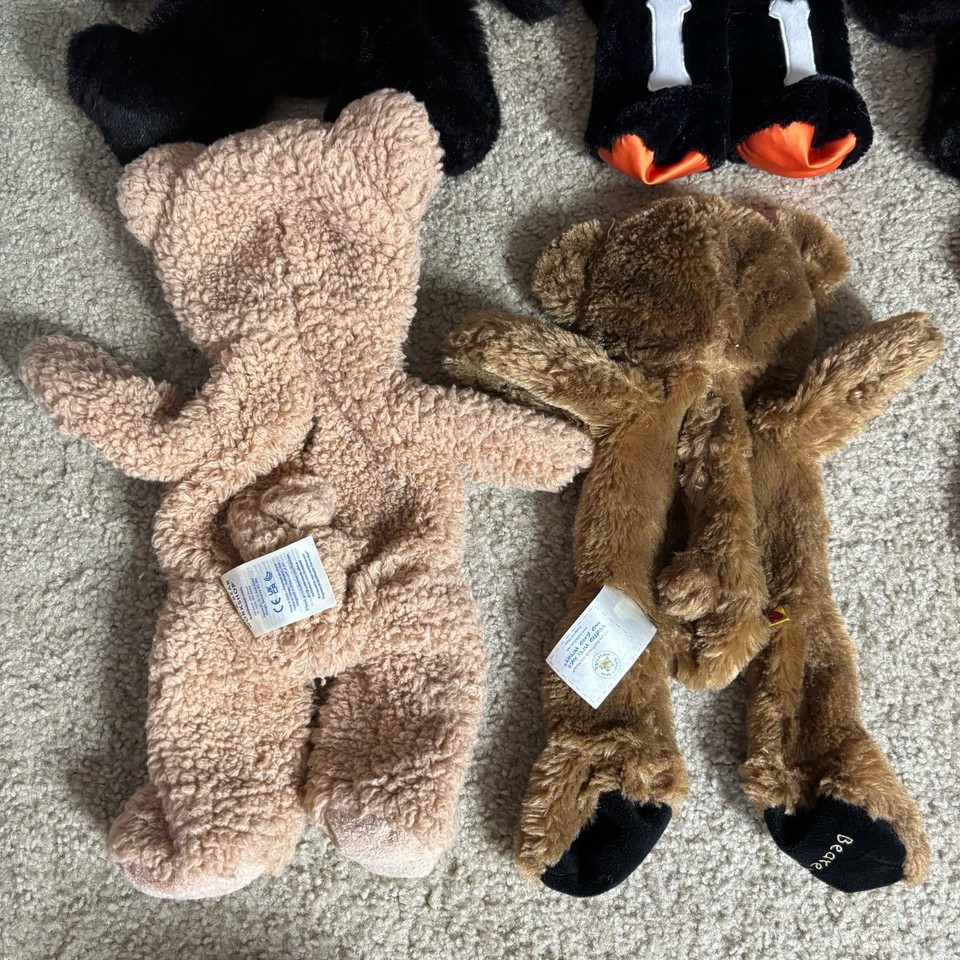 Build A Bear BAB Unstuffed Bears Plush Lot Of 11 - Some Vintage ...