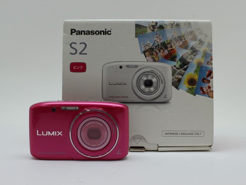 Panasonic LUMIX DMC-S2 Pink Compact Digital Camera 14MP 4x Zoom Tested ...