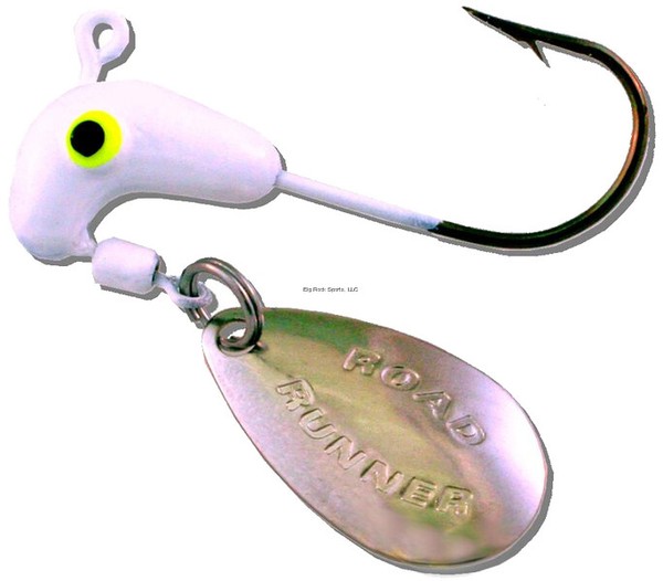 Blakemore 152-001 Road Runner Fishing Jigheads 1/16 OZ White 5 Pack for ...
