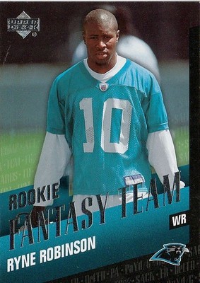 RYNE ROBINSON 2007 UPPER DECK ROOKIE FANTASY TEAM # RFT-RR | eBay