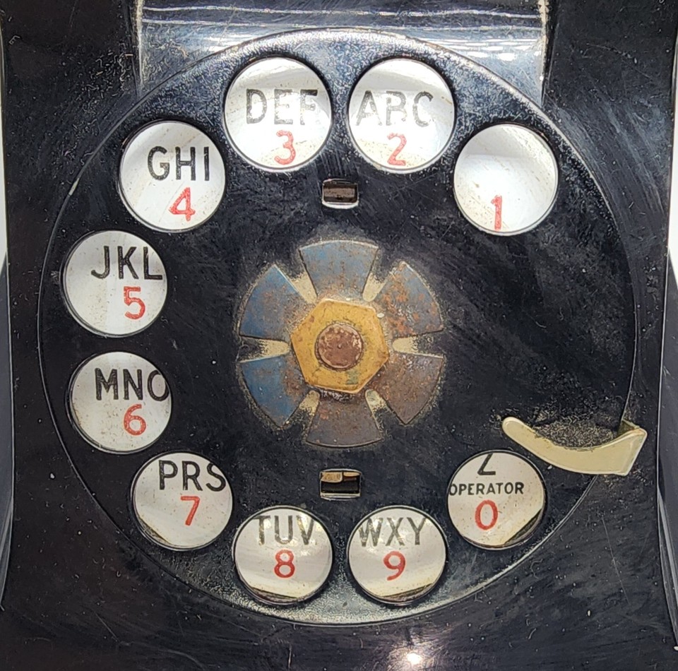 Vintage Bell System Western Electric F1 Rotary Dial Telephone ...