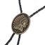 Western Cowboy Bolo Tie Black Stone Obsidian Rodeo Dance Necktie ...