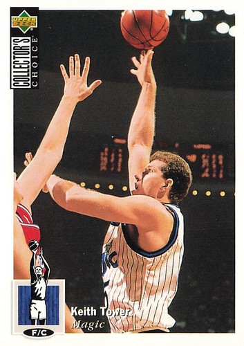 Keith Tower 1994 Collector's Choice #291 Orlando Magic | eBay