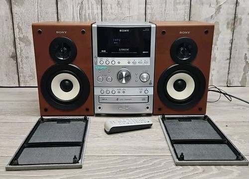 Sony CMT-SPZ90DB Stereo System DAB Radio 3 CD Changer Tape Player With ...