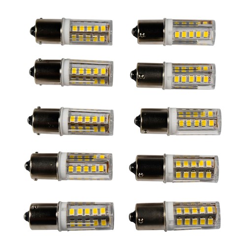 10X HQRP 12-24V BA15S 33 LEDs Bulb For 1073/1156 Casita RV Indoor ...