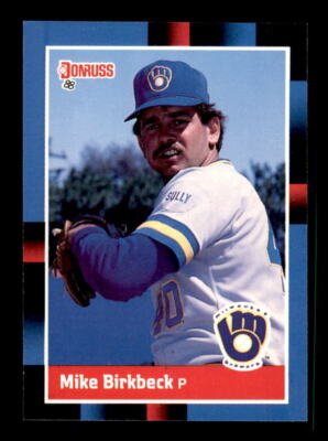 1998 Baseball Donruss Mike Birkbeck Milwaukee Brewers #49 | eBay