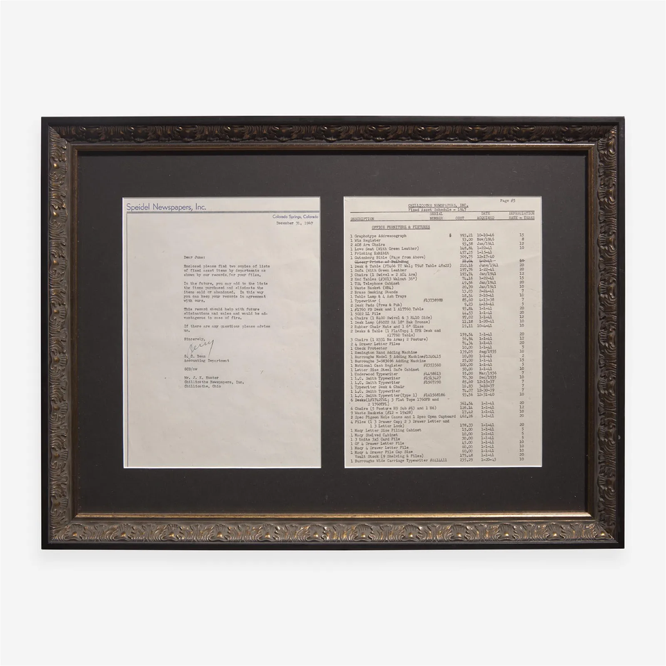 C. 1450 Gutenberg, Johann Leaf from the Gutenberg Bible ex Dard Hunter ...