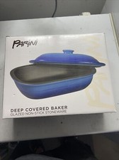 PARINI Deep Covered Baker Stoneware for sale online | eBay