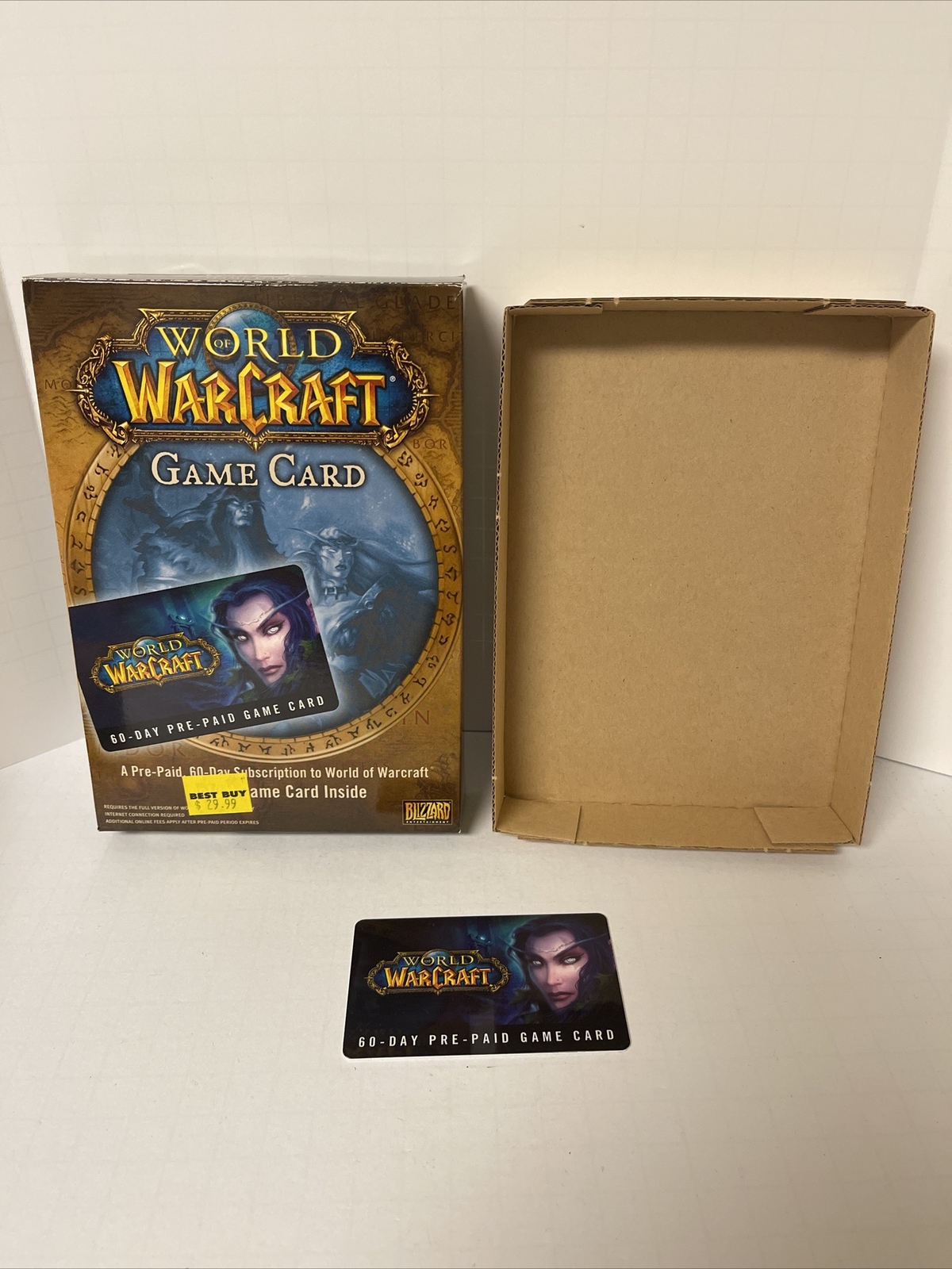 World of Warcraft 60 Day Pre-Paid Time Card - Box version USED CODE | eBay