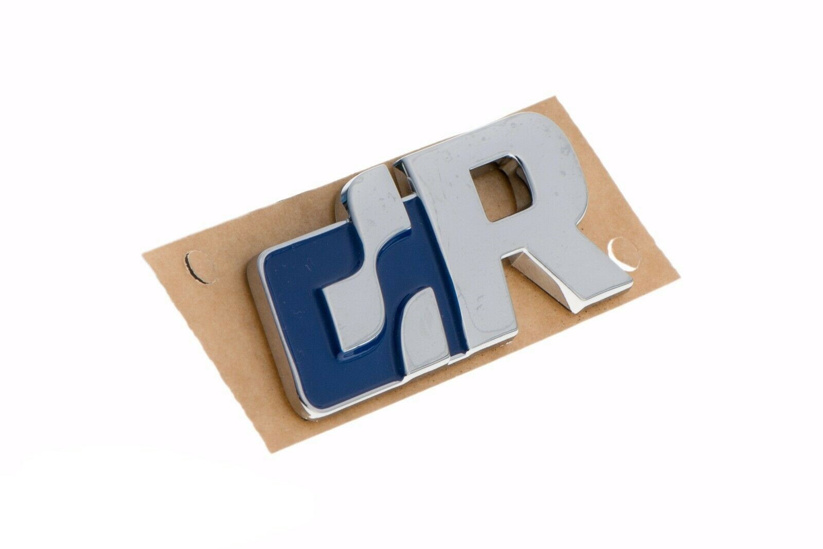 VW Volkswagen Chrome & Blue R-Line Emblem Decal GENUINE OEM NEW ...
