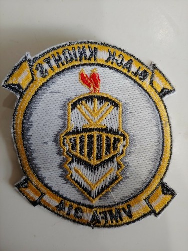 USMC VMFA-314 BLACK KNIGHTS patch F/A-18 HORNET FIGHTER ATTACK SQN | eBay