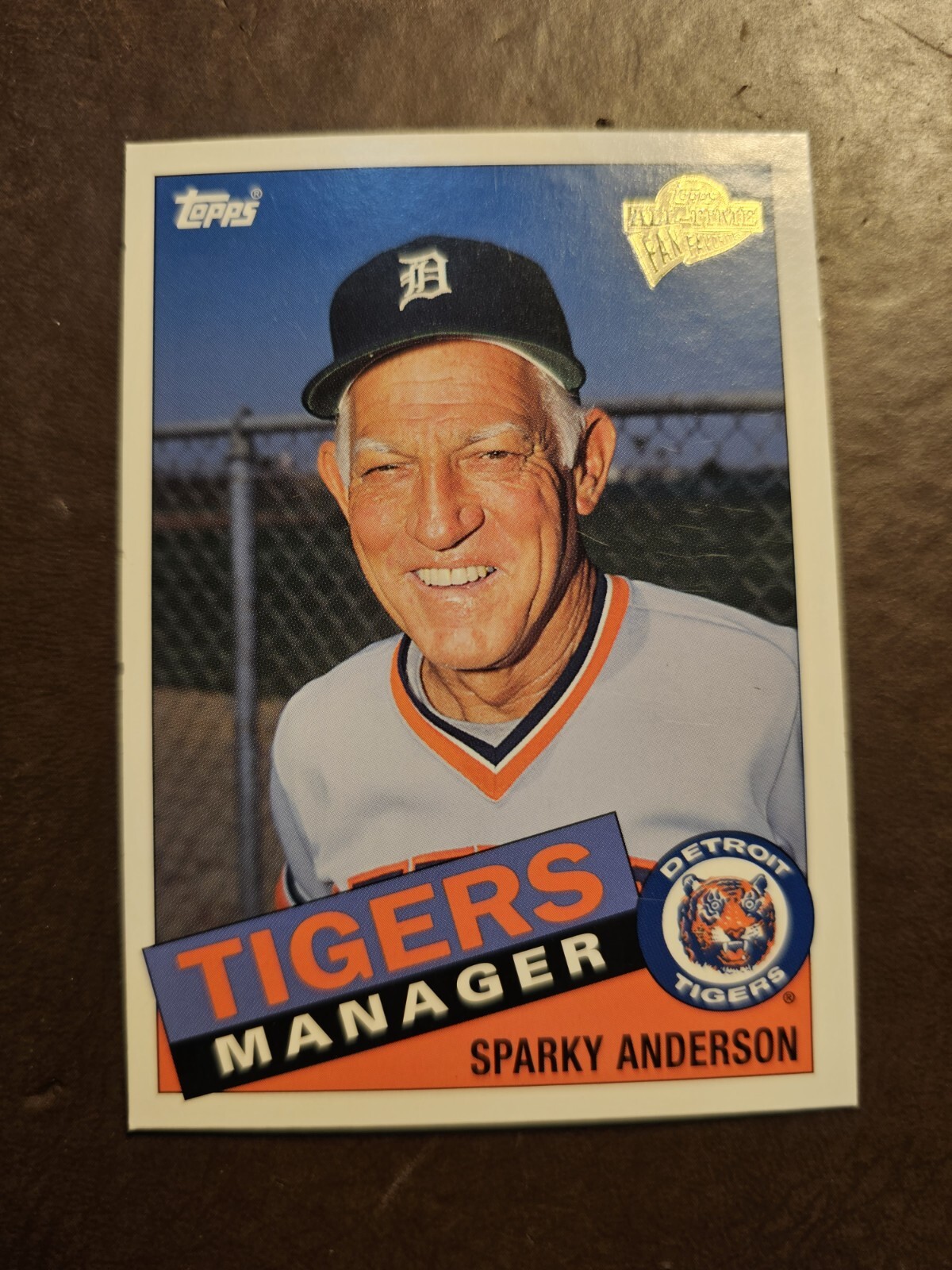 2004 Topps All-Time Fan Favorites - #46 Sparky Anderson Tigers Manager ...