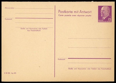 1966, DDR, P 78 F/A, Brief - 1753632 | eBay