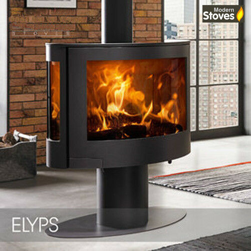 Exotic Round Wood Stoves Dik Geurts Oval Front Wood Burning Stove,