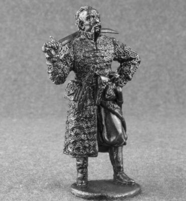 ⭐️Medieval Cossack Colonel Tin Soldiers Figurines Miniatures 54mm 1/32⭐ ...