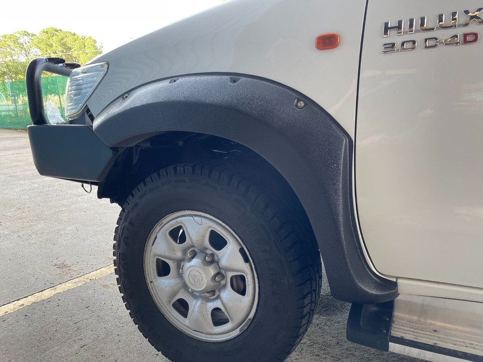 Front Fender Flares fit Toyota Hilux 2012-2015 N70 Jungle Style Wrinkle ...