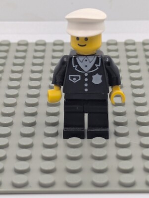 Lego Airport 6392 Vintage Town Minifigure Police Pilot Stewart or other ...