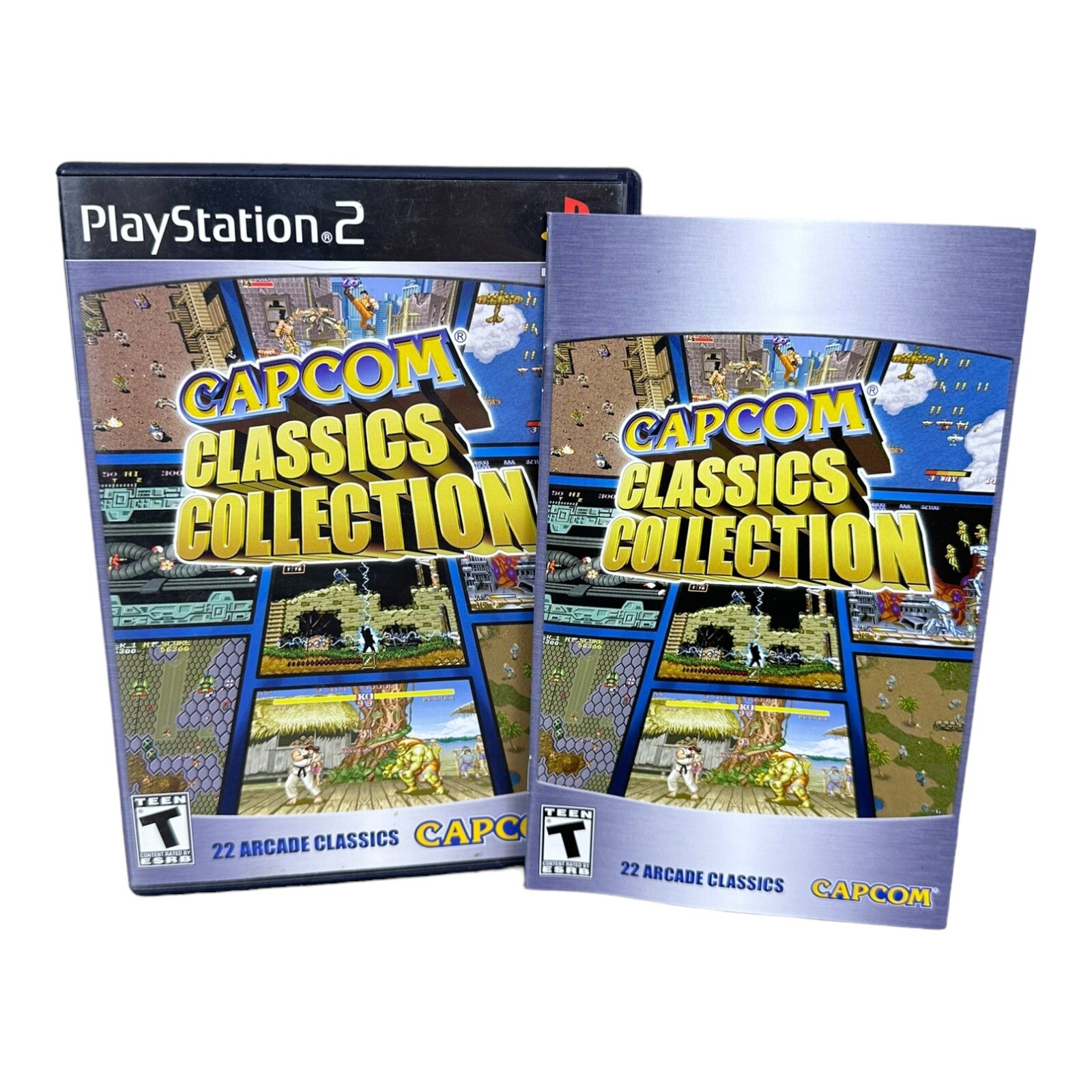 Capcom Classics Collection Volume 1 (Sony PlayStation 2, 2005) PS2 ...