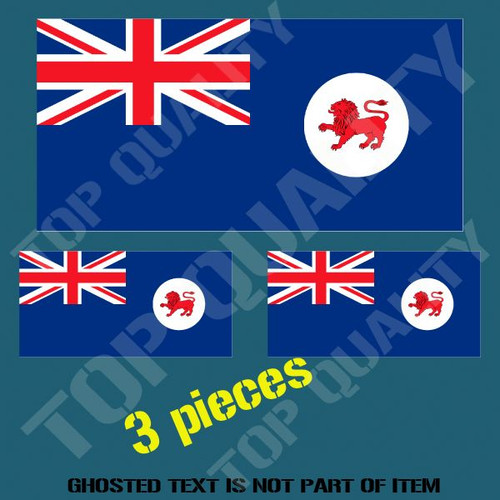 TASMANIA TAS STATE FLAG DECAL STICKER HARD HAT VEHICLE HELMET STICKERS ...