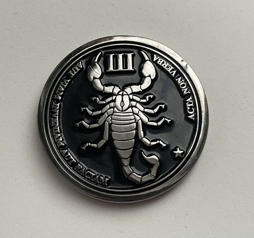 Rare CIA NSA Jsoc Scorpio Program Challenge Coin | eBay