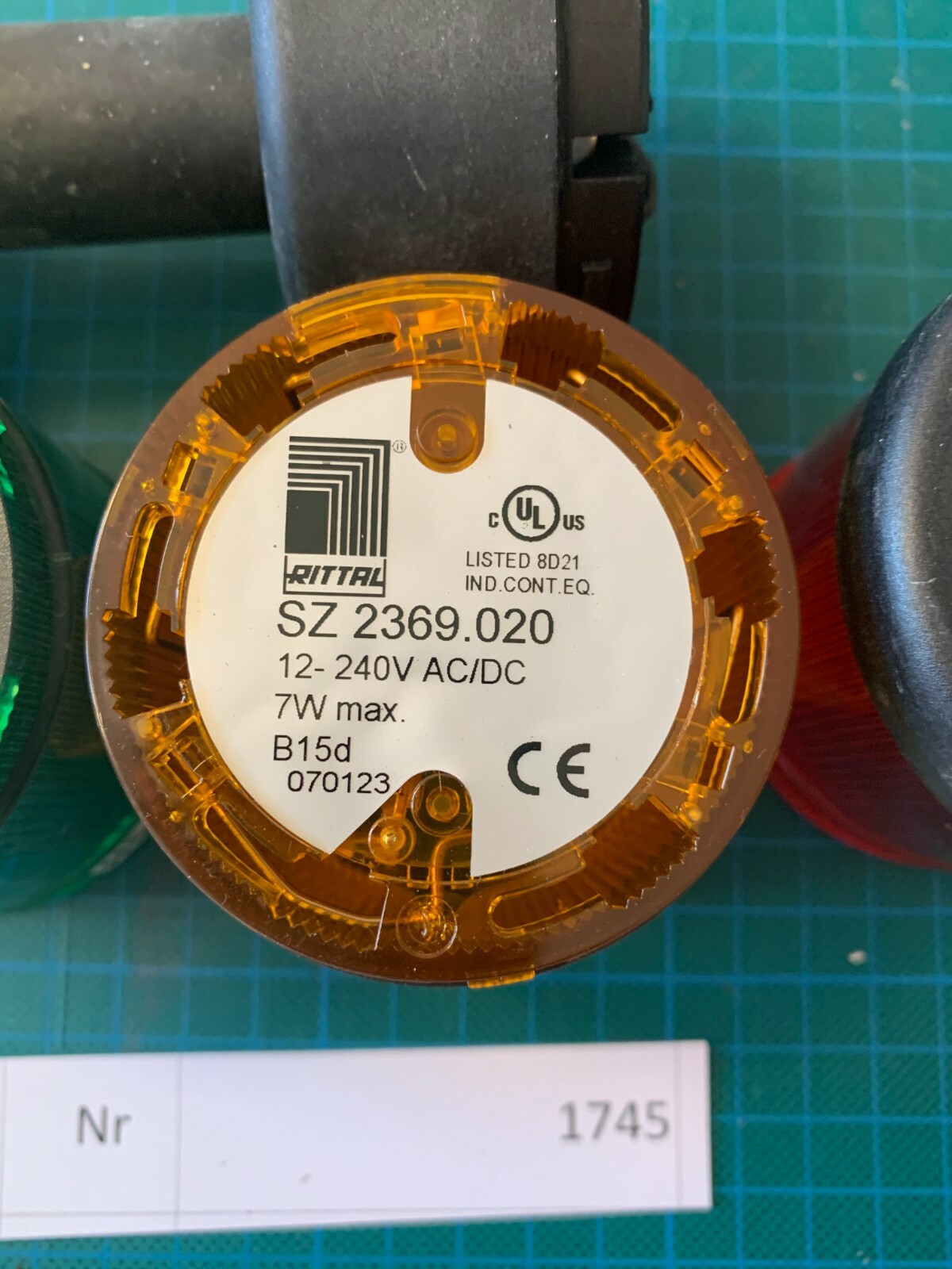 Rittal Signalsäule SZ 2368.00 / 2369.020 / 2369.010 / 2369.030. 24V ...