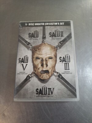 SAW First 5 Films 5-Disc Collection, Unrated Collector’s Set | eBay