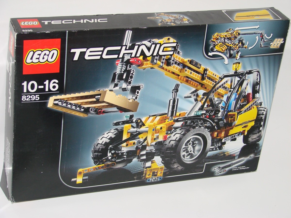 Lego Technic 42009 C Model Telehandler Youtube LEGO MOC Sideloader