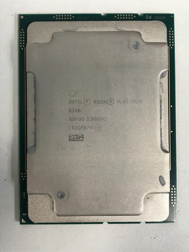 Intel Xeon Platinum 8268 / 2.90GHz / 24-Core Server Processor ...